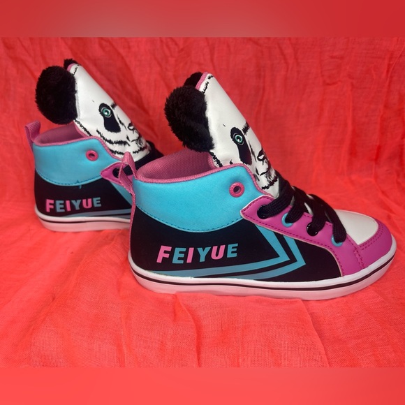 Feiyue | Shoes | Feyiue Panda Shoes Size 1 For Little Girls Nwob | Poshmark
